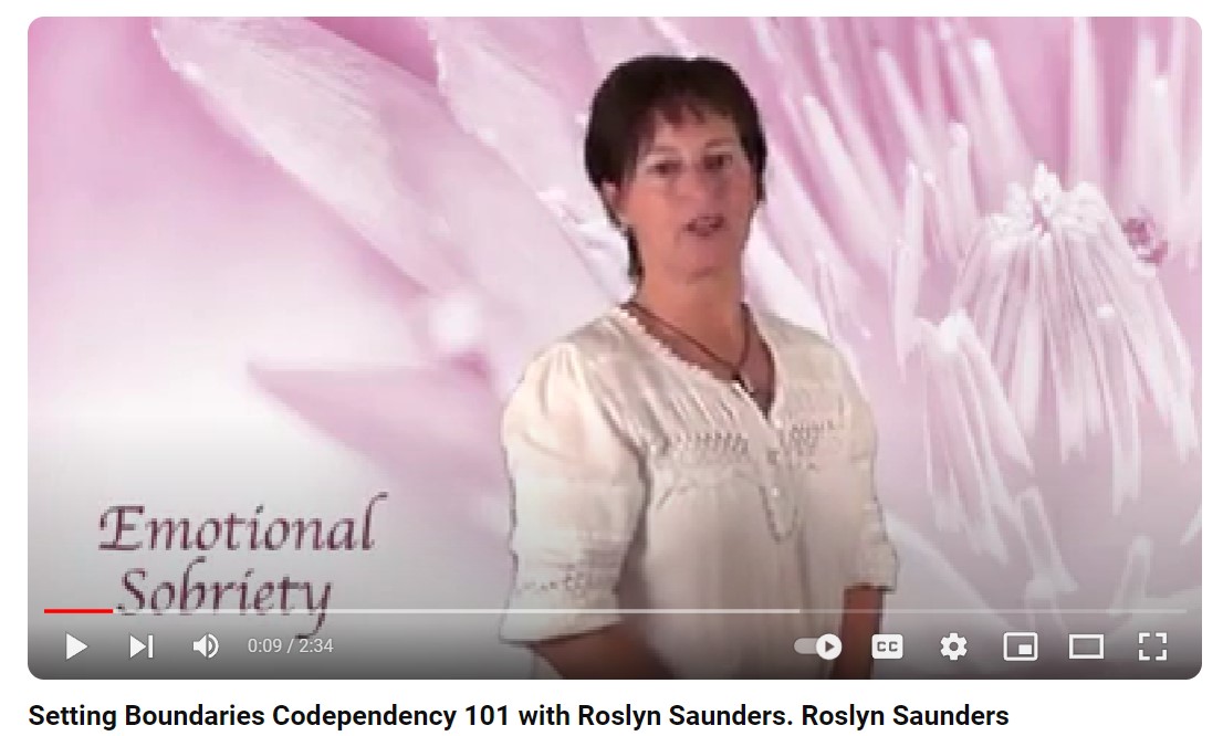 Setting Boundaries - Codependency Coach - Roslyn Saunders
